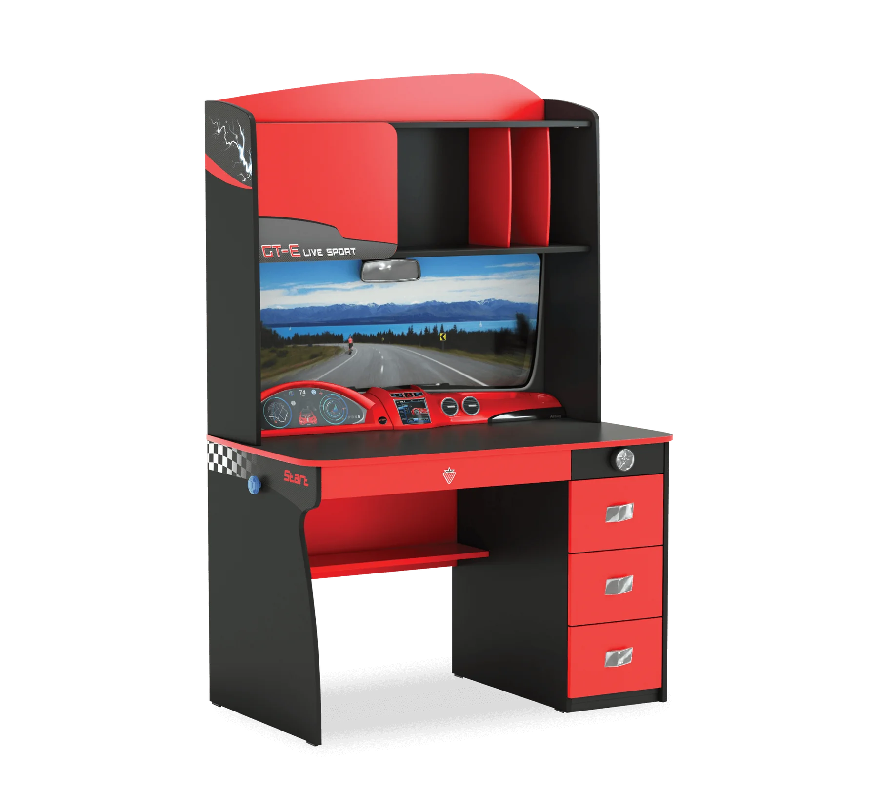 Champion Racer Concept Desk With Unit – Cilek Mauritius