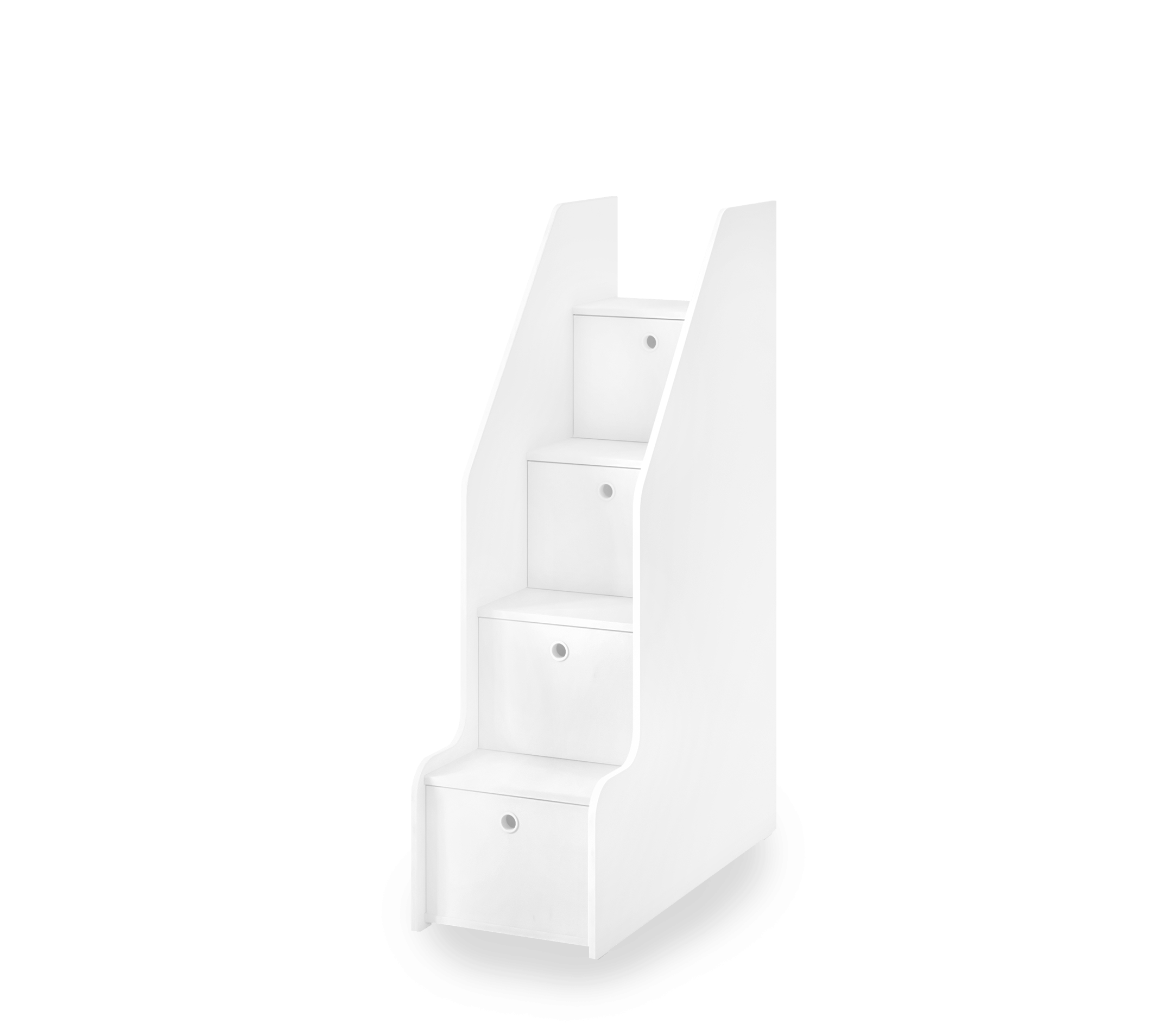 Studio Staircase With Cabinet White - ON ORDER ONLY – Cilek Mauritius